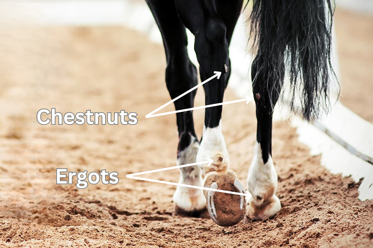 Strange Anatomy: Spots, Ergots, and Chestnuts on Horses - My New Horse